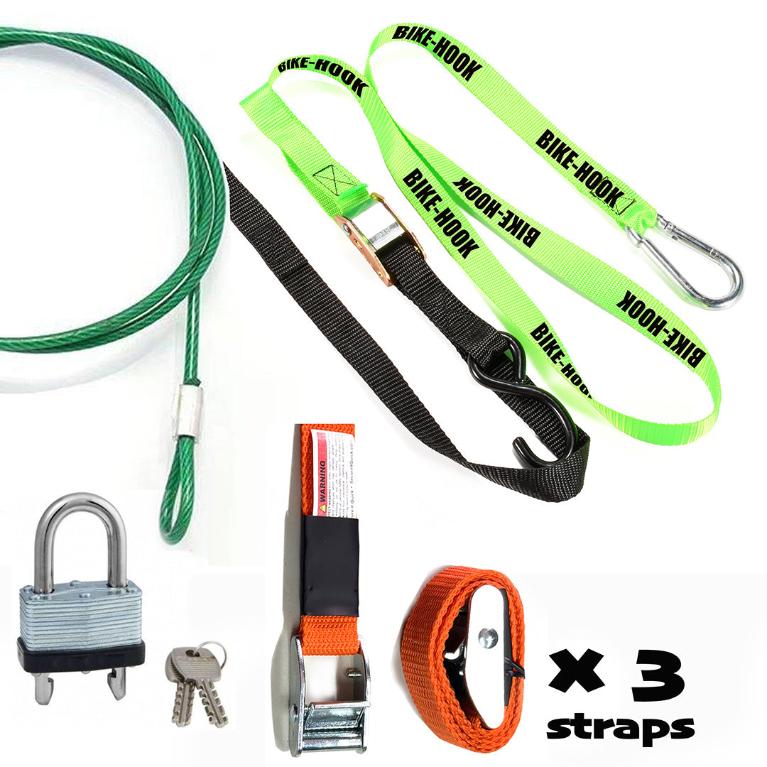Xtra Accessories - Complete Accessory Kit for (1) Bike | Bike-Hook