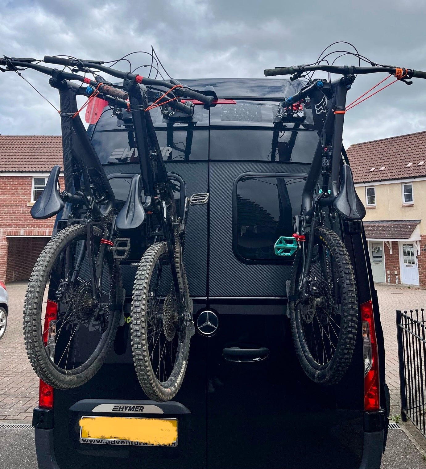 Mercedes Sprinter Rear Door bicycle Bike Rack – Van Life Ready | Bike-Hook