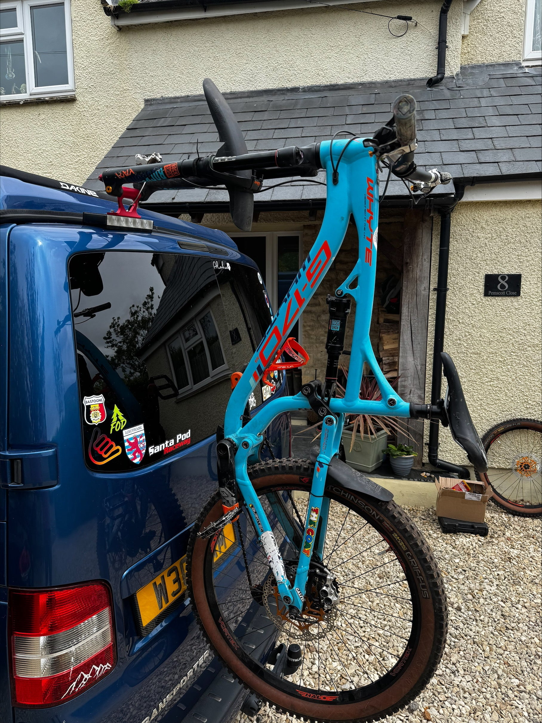 Bike Hook bicycle Rear Door Rack – Mercedes Benz Vito Campervan | Bike-Hook